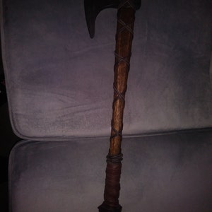 Viking Pike Axe of Ivar the Boneless Battle Ready | Etsy