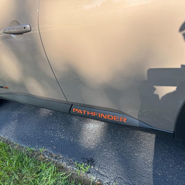 Vinyl Decal Inlays for 2021+ Nissan Pathfinder Plastic Rocker Panels ...