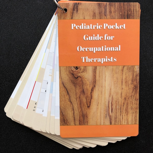 Pediatric Pocket Guide for Occupational Therapists 2nd Edition / OT ...