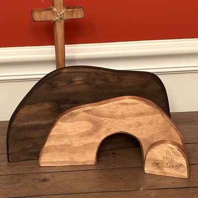 Empty Tomb Display / Empty Tomb Easter Decor Easter Creche Resurrection ...