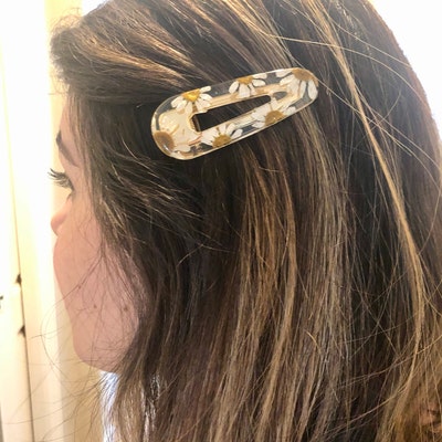 3 Pcs Real Pressed Flower Hair Clips Set of Three Floral - Etsy