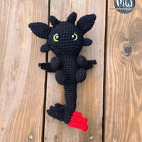 Crochet PATTERN PDF : Toothless Amigurumi - Etsy Canada