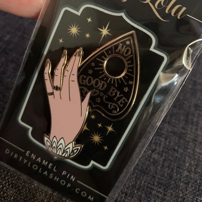 Good Bye Enamel Pin Boy Bye Enamel Pin Mystic Hands Hard - Etsy