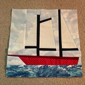 Endless Chain PDF Pieced Quilt Block Pattern - Etsy