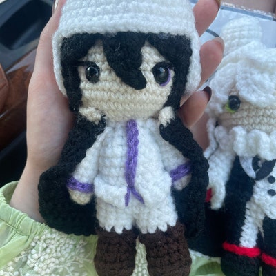 Crochet Dazai Osamu Amigurumi Keychain - Etsy
