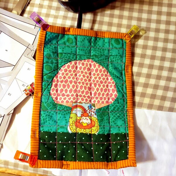 Blossom Burst Quilt Block Pattern; PDF Instant Download; Paper Pieced Patchwork Block; Four ...