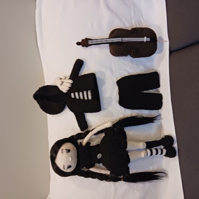 Wednesday Addams Cello Costume Only Pattern Pdf TUTORİAL ENGLİSH - Etsy