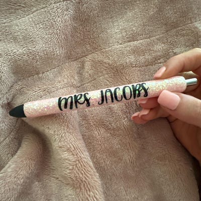 Glitter GEL Pens Inkjoy Gel Pens 0.7 Personalized Inkjoy Custom Epoxy ...