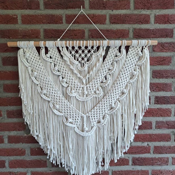 4 in 1 Macrame Pattern PDF With Photos, Beginner Macrame Wall Hanging Pattern, Macrame Tutorial ...