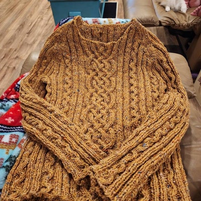 INTO THE WILD Sweater Pattern Womens Sweater Knitting - Etsy