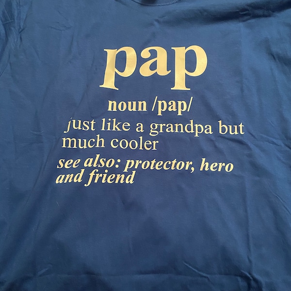 Pap Just Like A Grandpa but Much Cooler Unisex Shirt - Pap Shirt - Pap ...