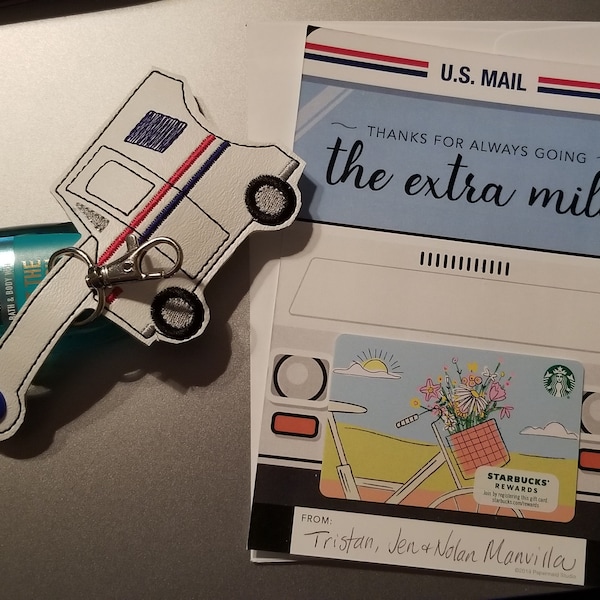 PRINTABLE Letter Carrier Thank You Card - Postal Worker Mail Person ...