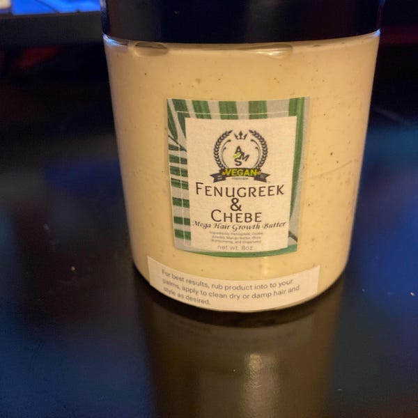 Mega Hair Growth Butter | Fenugreek and Chebe Butter ****please View ...