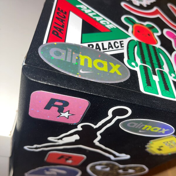 Shiny Holographic Sonic Petting Chao Vinyl Sticker Sonicadventure Sab2 ...