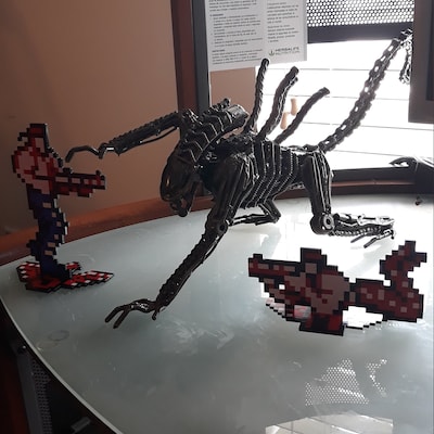 Contra Blue & Red Sprites Bill Rizer and Lance Bean - Etsy