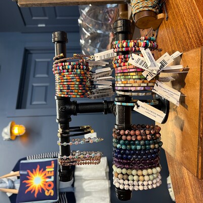 Heavy Duty Pipe Hat Rack Hat Stand Industrial Style Hat - Etsy