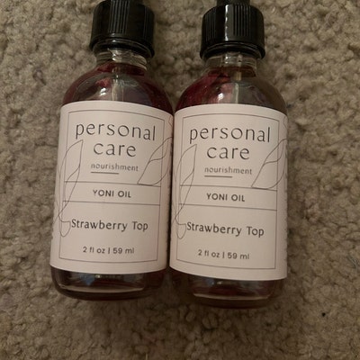 Sensational Strawberry Yoni Oil, All Natural Oils for Ph Balance, Odor ...