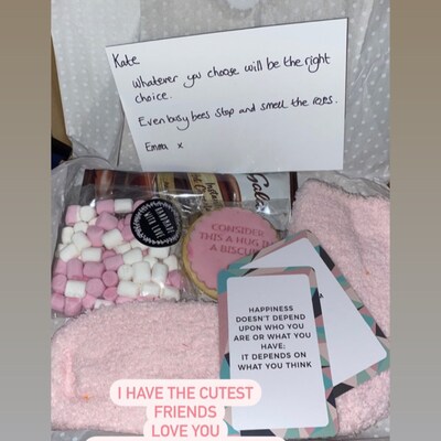 Hug in a Box / Self Care / Virtual Hug / Letterbox Gift / - Etsy