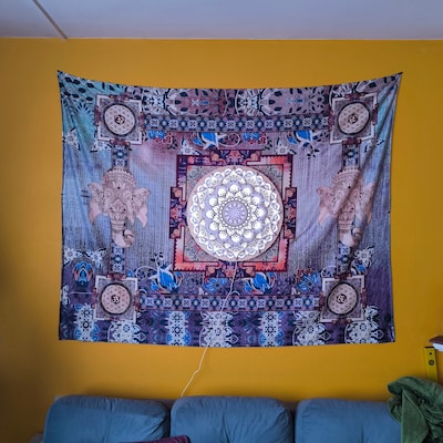 MANDALA LAMP SACRED Geometry, Eye-catching Mandala Wall Art With ...