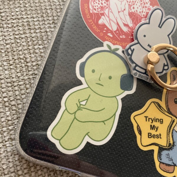 Slay Cheerleading Smiski Sticker | Waterproof and Dishwasher Safe Vinyl ...