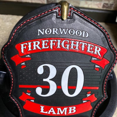 Custom Image Fire Helmet Shield - Etsy