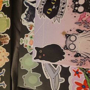 Black Cat Meme Sticker Black Cat Jumping Sticker Jumping Cat - Etsy Canada