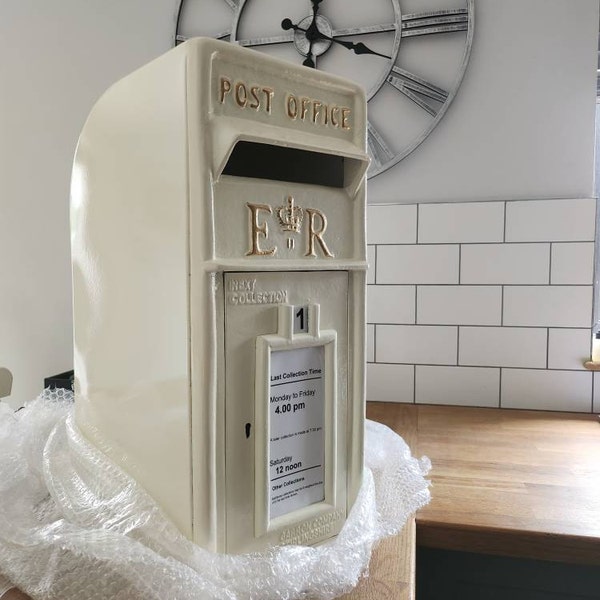 Elizabeth Regina Red ER Post Box - Etsy UK