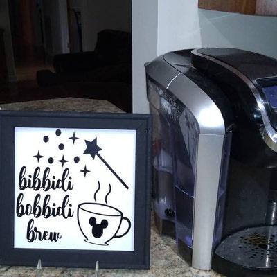 Disney Wood Sign for Coffee Bar - Etsy