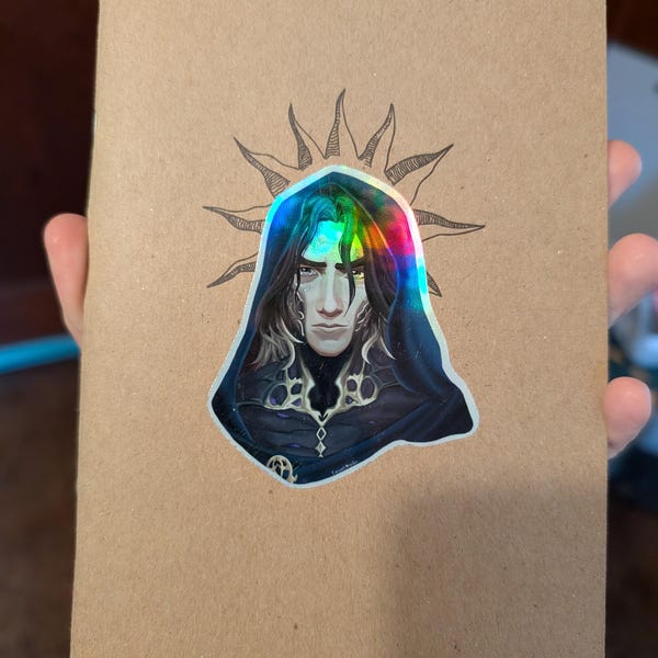 Sticker of Daijin & Sadaijin - Inspired of Suzume - Etsy
