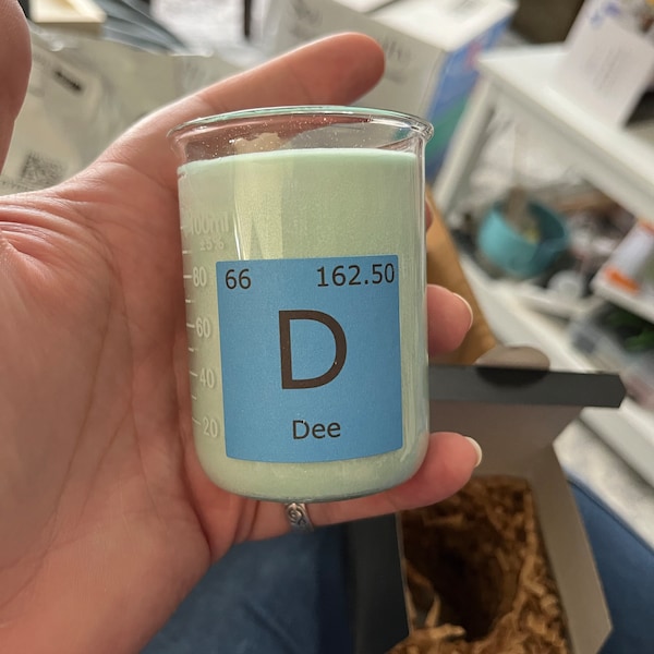 Classical Elements Beaker Candles - Fire, Water, Earth, and Air - Etsy