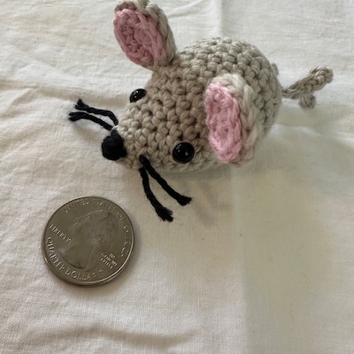FREE Crochet Mouse Pattern Easy to Follow Mouse PDF Pattern Handmade ...