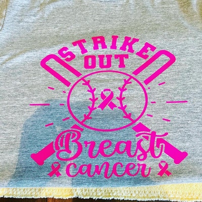 Strike Out Breast Cancer Awareness Svg Png Eps Dxf Cut File Breast ...
