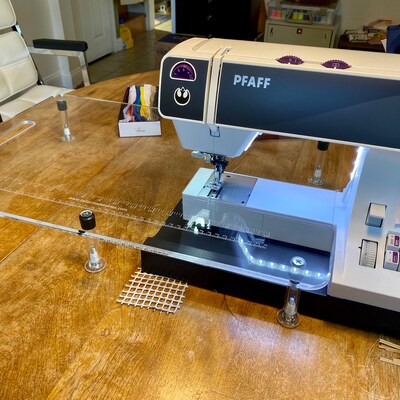 PFAFF Sewing Acrylic Extension Tables, Pfaff Sewing Extension Tables - Etsy