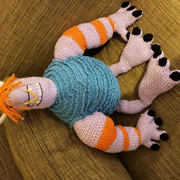 Carnation Fairy Girl 7 Inches Crochet Pattern English Version Only Over ...