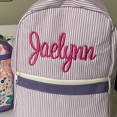 Toddler Knapsack Personalized Embroidered Flower Girl or Ring - Etsy
