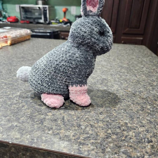 Crochet Pattern Realistic Mini Bunny Rabbit Amigurumi English PDF ...