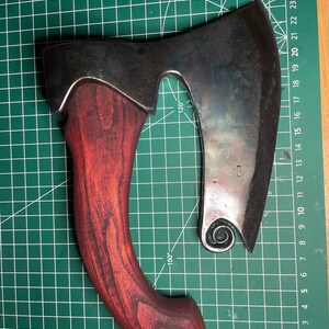Fist Axe, Bearded Ax, Hand-forged Ax, Small Hatchet, for Cooking, for ...