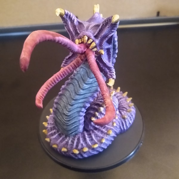 Giant Larvae Alpha Worm Monster Encounter Mini Miniature Figure ...