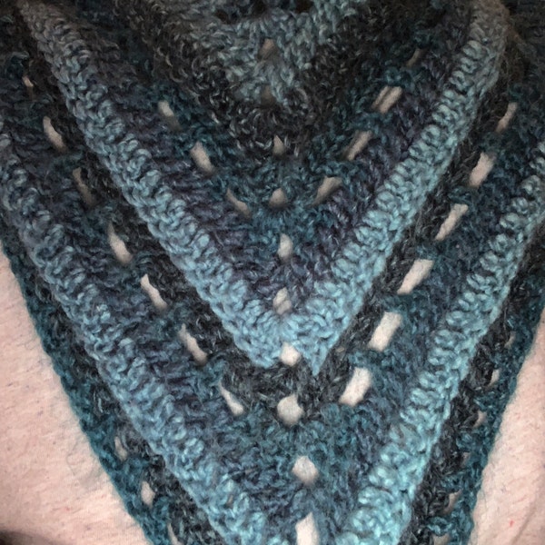 Chilly Cider Cowl PATTERN With Pictures, Step by Step, Boho, Tassels ...