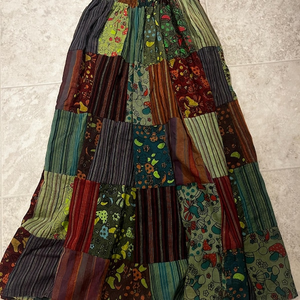MISTY Boho Silk Blend Long Duster Hippie Kimono Festival - Etsy