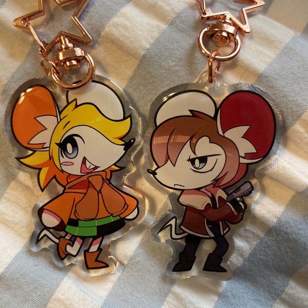 RE4 | Leon S Kennedy and Ashley Graham | Double Sided 2.5"/6.3cm ...