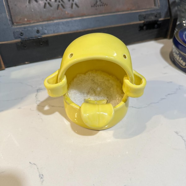 Handmade Ceramic Salt Pig Monster Salt Containers Salt Cellar Pottery ...