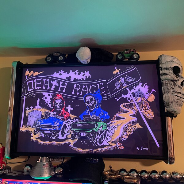 Slot Car Man Cave LED Display Light Sign Box - Etsy
