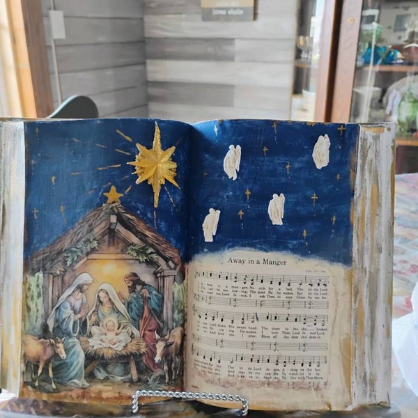 Nativity Rice Paper for Decoupage: Christian Christmas Collage - Etsy