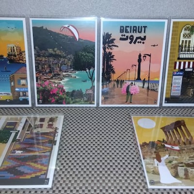 Very Lebanese Sticker Pack Waterproof Vinyl Stickers Pack of 5 Lebanon ...