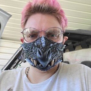 Full Reptile Prosthetic Set lizard / Snake / Iguana Fantasy - Etsy