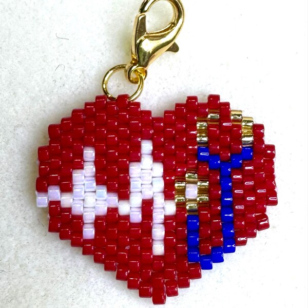 Shamrock Earrings Brick Stitch Pattern - Etsy