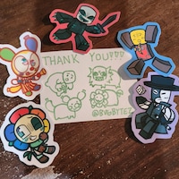 Roblox 2 Inch Dandy's World Stickers - Etsy Canada