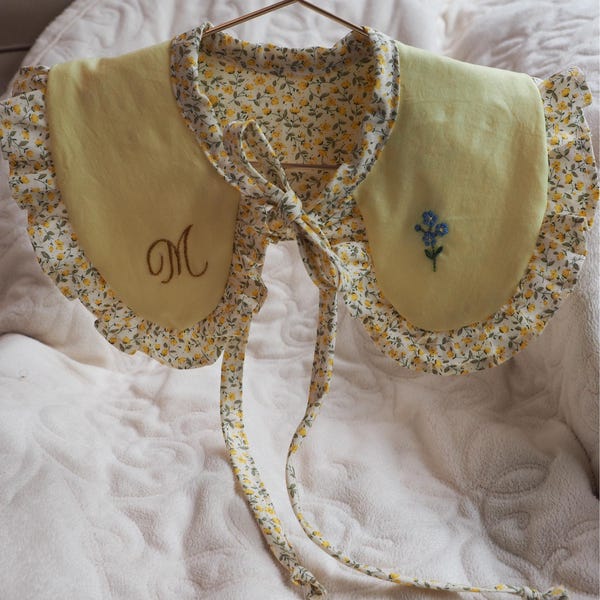 Frill Collar PDF Sewing Pattern, Video Tutorial and Photo Step by Step ...