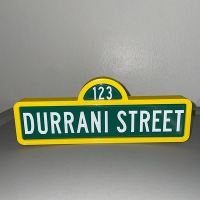 Street Signs Custom Name Plate, Gamer Gift, Nursery, Kid Room Sign ...